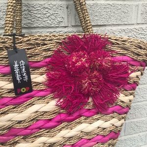Clements Ribeiro | Bags | New Clements Ribeiro Pop Straw Tote Bag Nwt ...